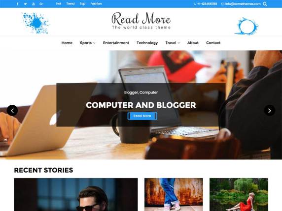 Download Free Read More Wordpress Theme JustFreeThemes